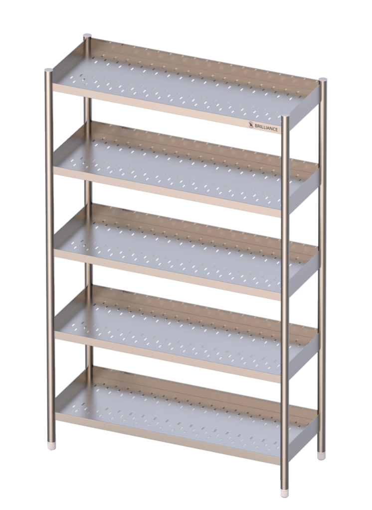 CLEAN DISH RACK 5 SHELVES - Brilliance